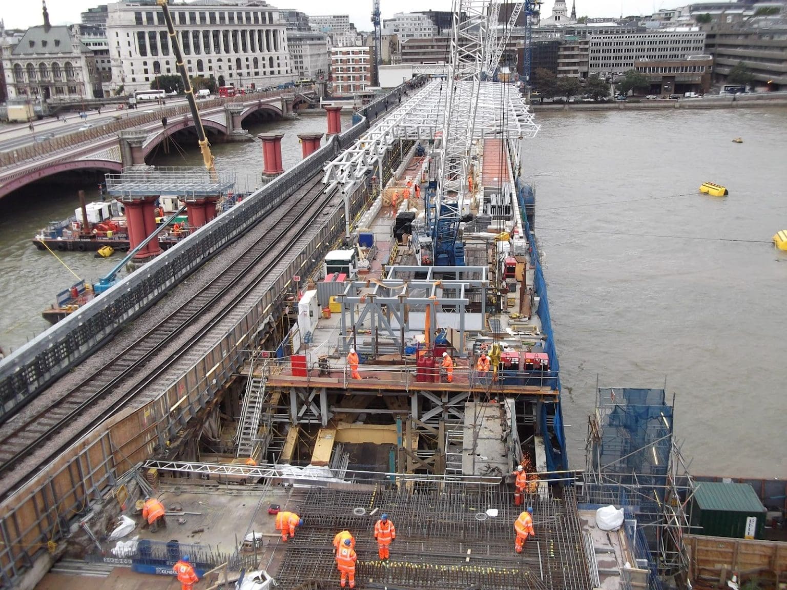 Thameslink Blackfriars Station & Rail Bridge Reconstruction - Kilnbridge